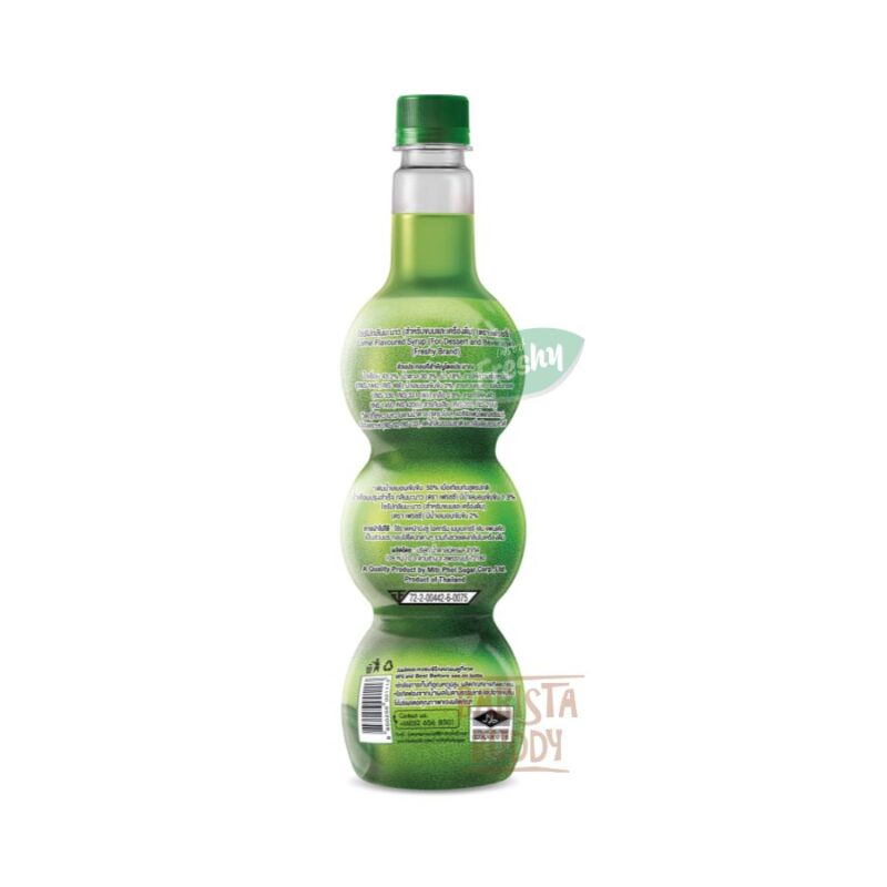 Syrup Freshy Chanh (Lime syrup) - Chai 710ml - Barista Buddy Việt Nam
