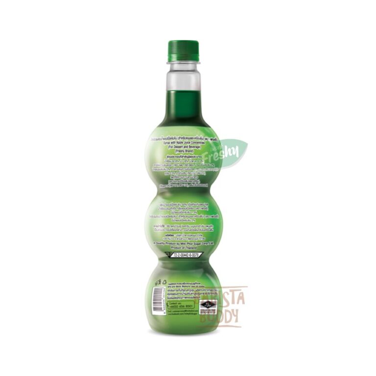 Syrup Freshy Táo xanh (Green Apple syrup) - Chai 710ml - Barista Buddy ...
